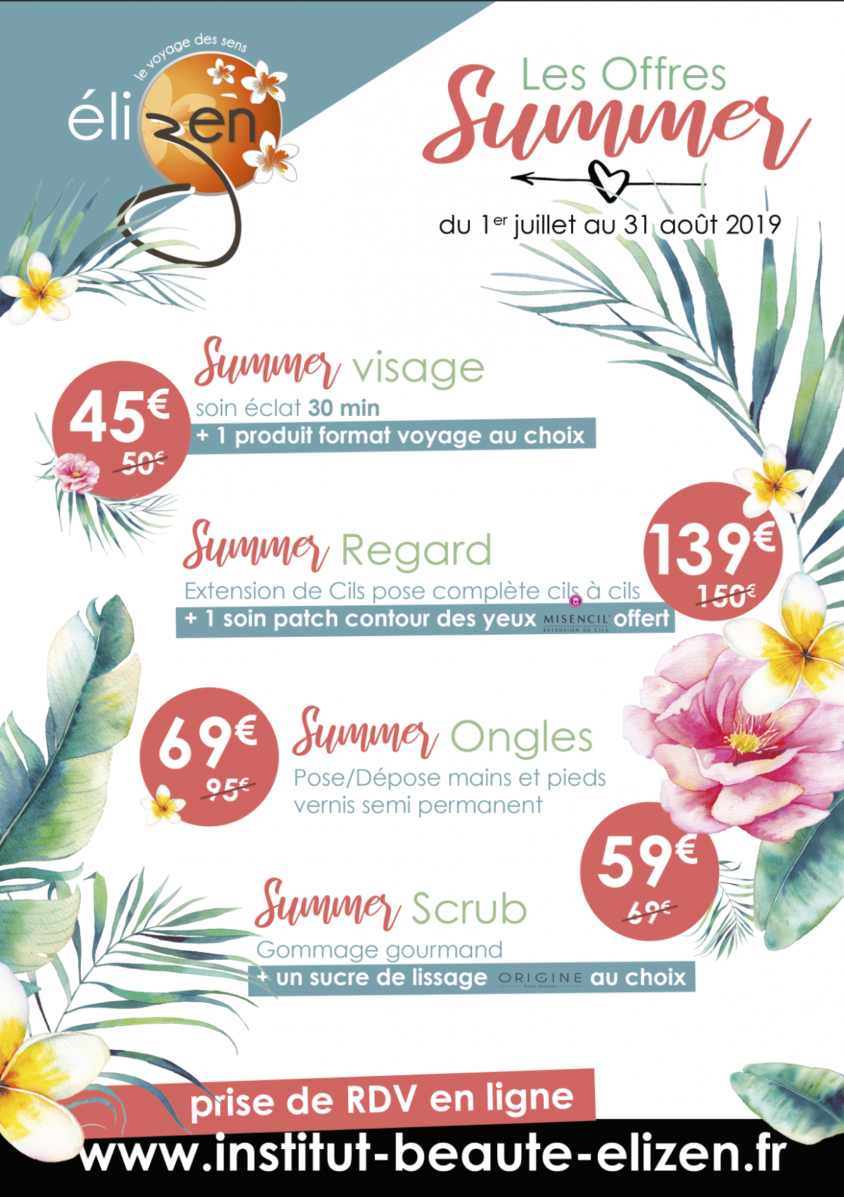 Découvrez nos offres d'été Summer Beauté